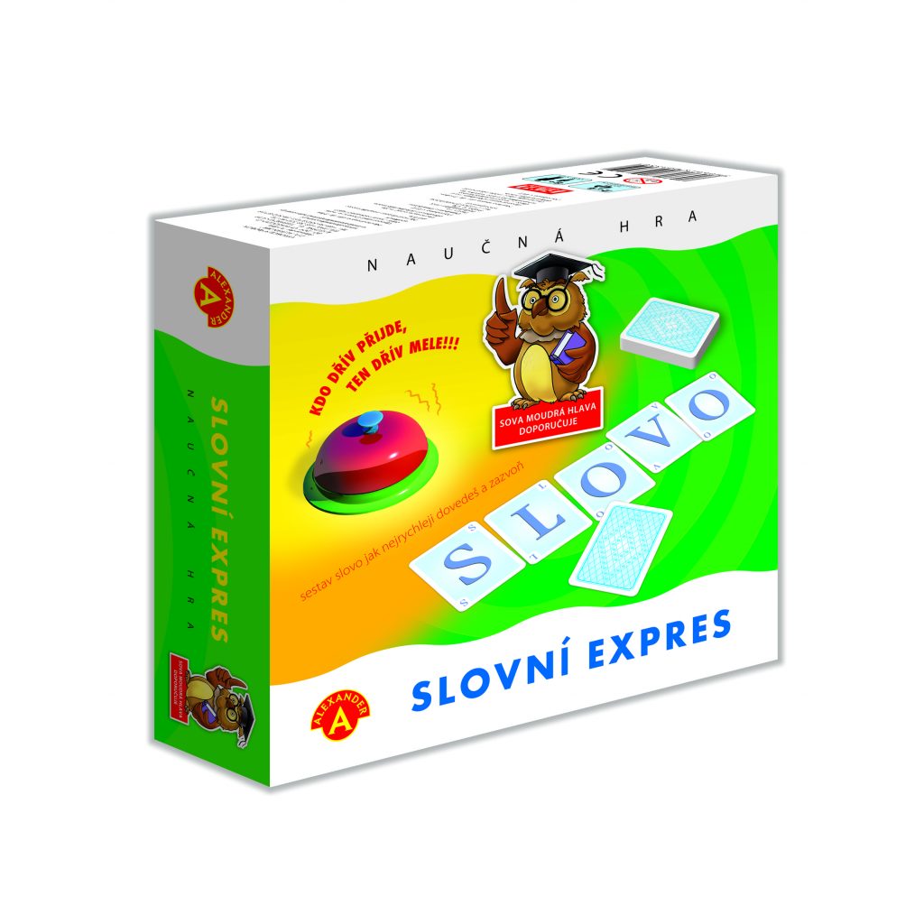 Slovní expres - didaktická hra pro děti od 8 let | Ucebnice.com